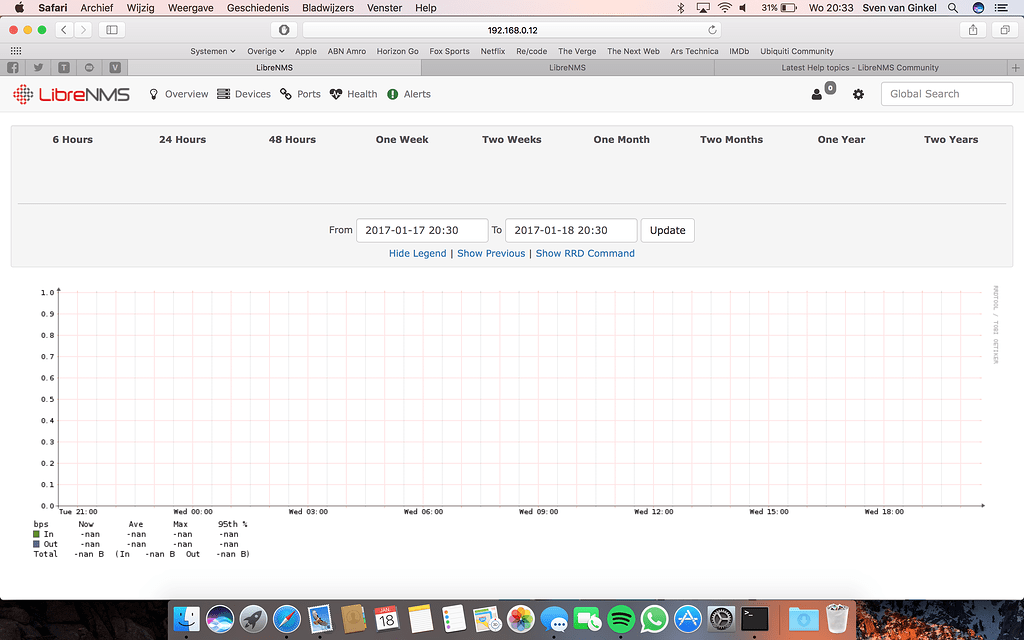 Graphs show -nan - Help - LibreNMS Community Graphs show -nan - Help - LibreNMS Community