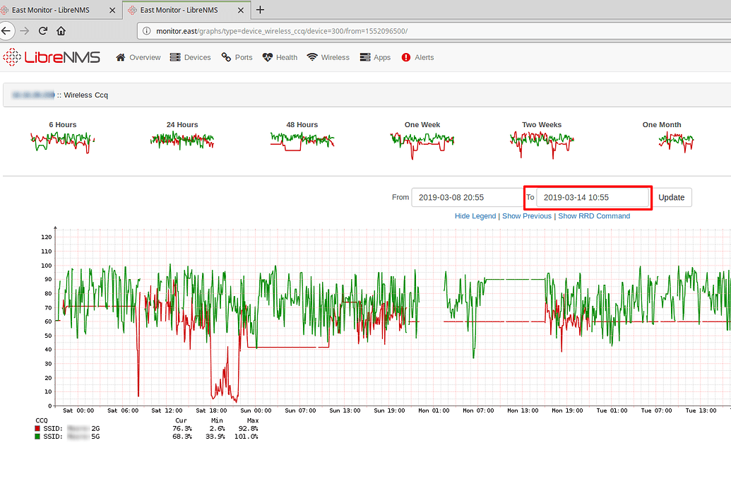 Custom 'to' date not working when viewing graphs - Help - LibreNMS Community