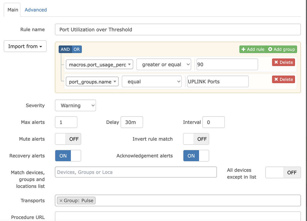 Alert Wrong Values or Wrong Conditions - Help - LibreNMS Community