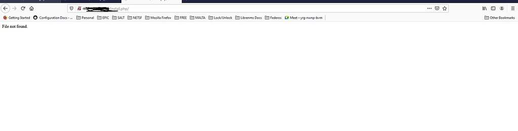 Unable To Access Gui Post Installing Librenms On Centos7 Help Librenms Community