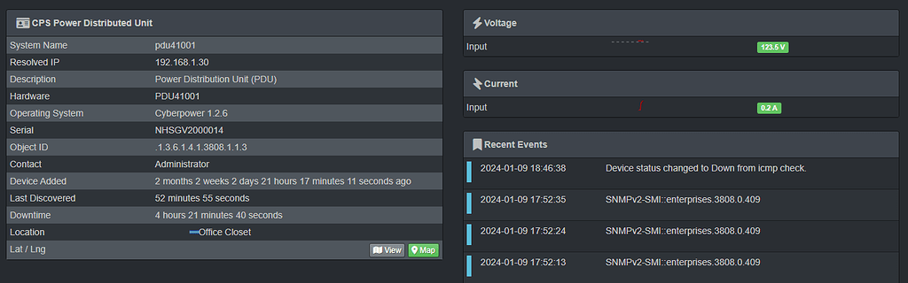 CyberPower - Full PDU Support - Device Requests - LibreNMS Community