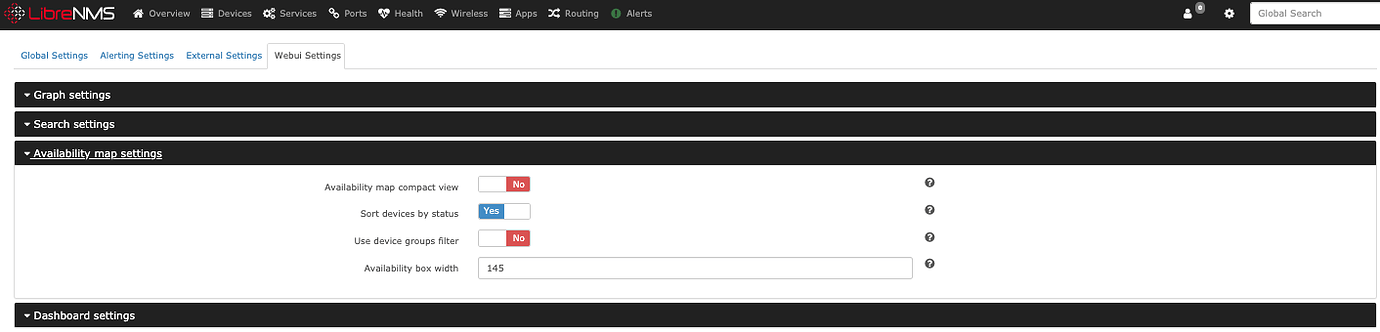 Availability map - Help - LibreNMS Community