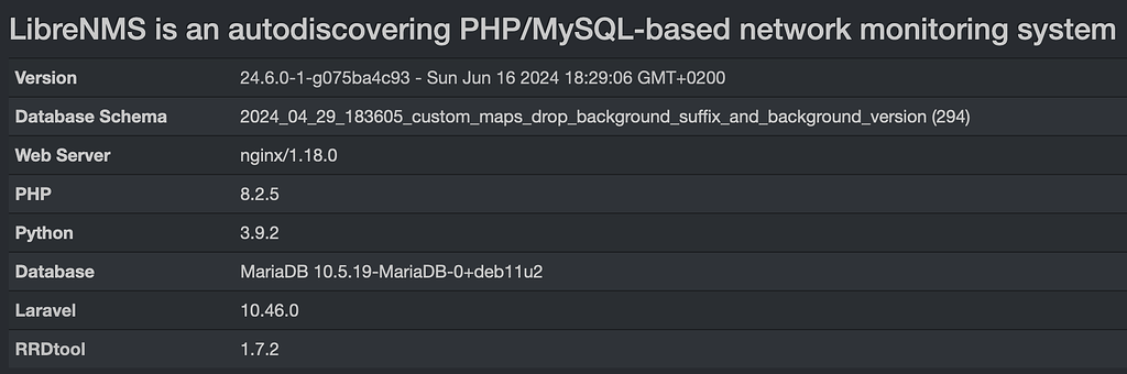Unable to view ports after last update - Help - LibreNMS Community