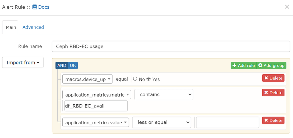 Help with SQL query for alert rule - Help - LibreNMS Community Help with SQL query for alert rule - Help - LibreNMS Community