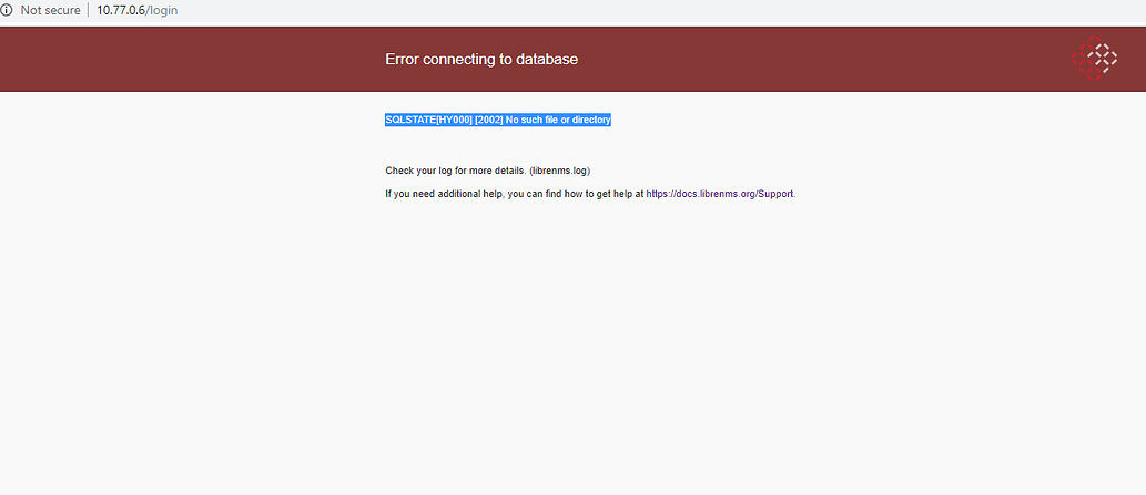 Error Connecting to Database, SQLSTATE[HY000] [2002] No such file or directory - Help - LibreNMS ...