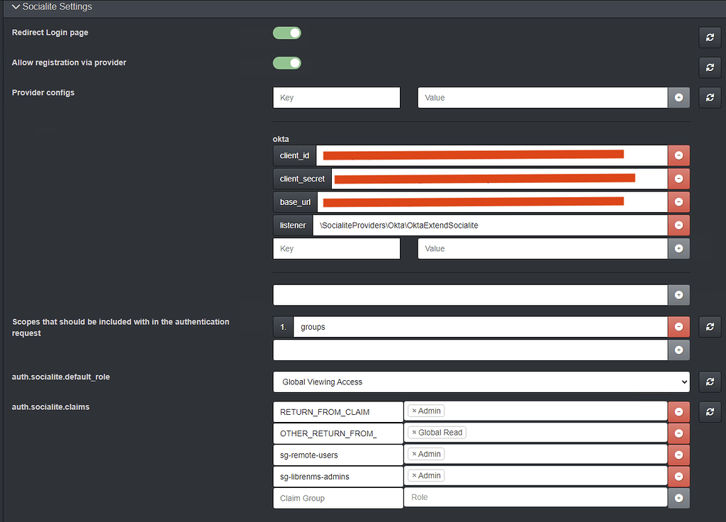 Okta group mapping isn't working - Help - LibreNMS Community