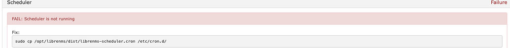 LibreNMS Docker Container Validate Error for Scheduler - Help ... LibreNMS Docker Container Validate Error for Scheduler - Help ...