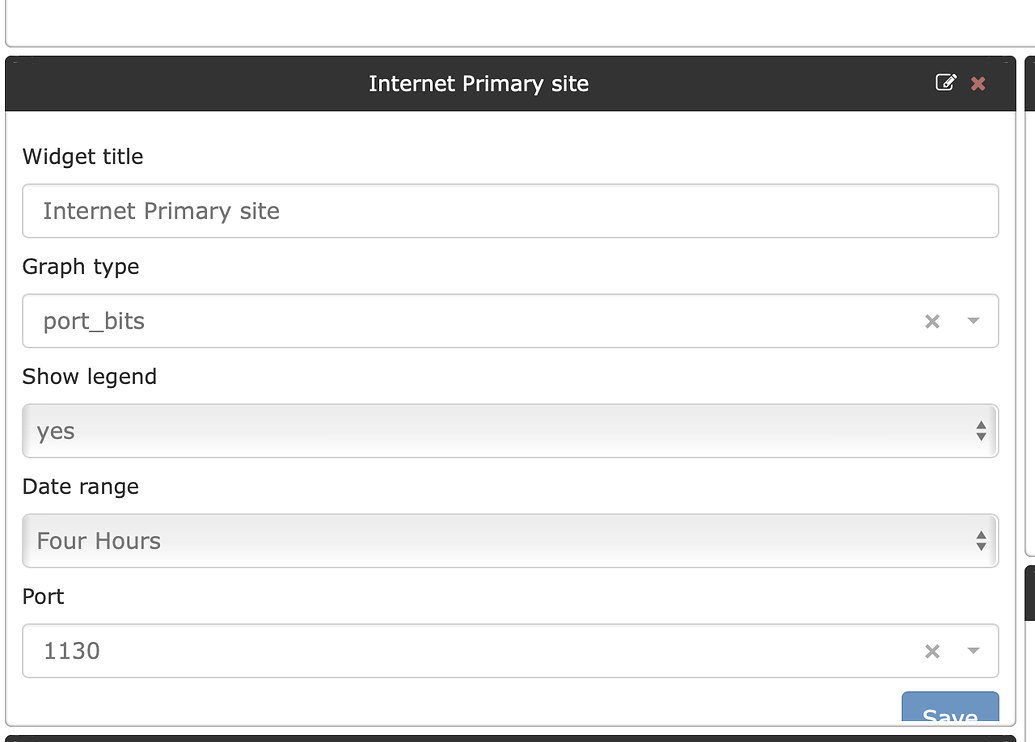 No data in Graph widget - Help - LibreNMS Community