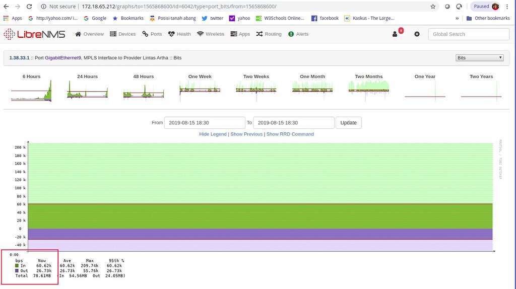 How to get octet values from rrd files - Help - LibreNMS Community
