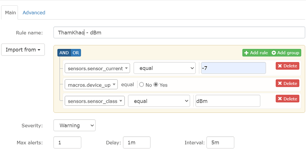 Set alarm receive and transmit power - Help - LibreNMS Community Set alarm receive and transmit power - Help - LibreNMS Community