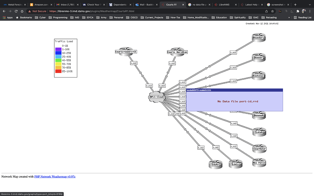 Weathermap plugin showing "no data file port-id.rrd" - Plugins - LibreNMS Community