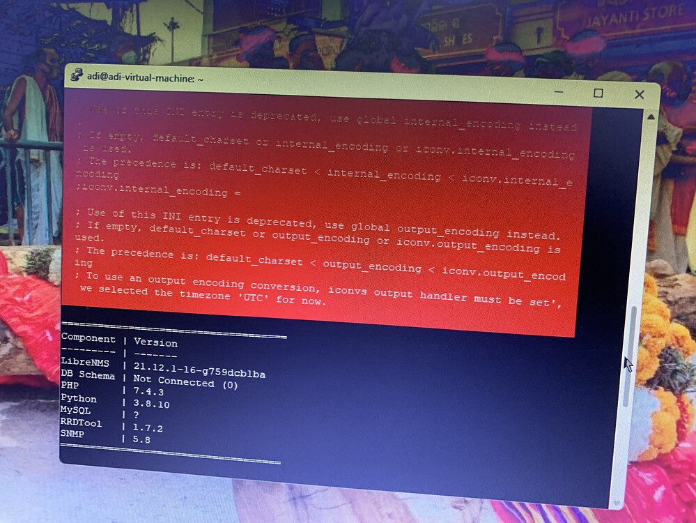 Could Not Connect To Database Check Logs Librenms Log Help Librenms
