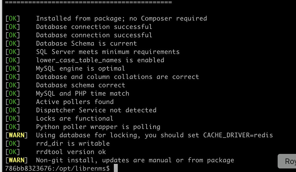 Poller is not running. No poller has run within the last 300 seconds - Help - LibreNMS Community