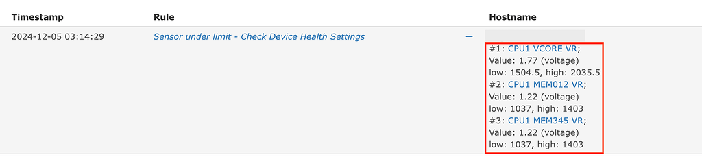 "Sensor under limit" alert - Help - LibreNMS Community