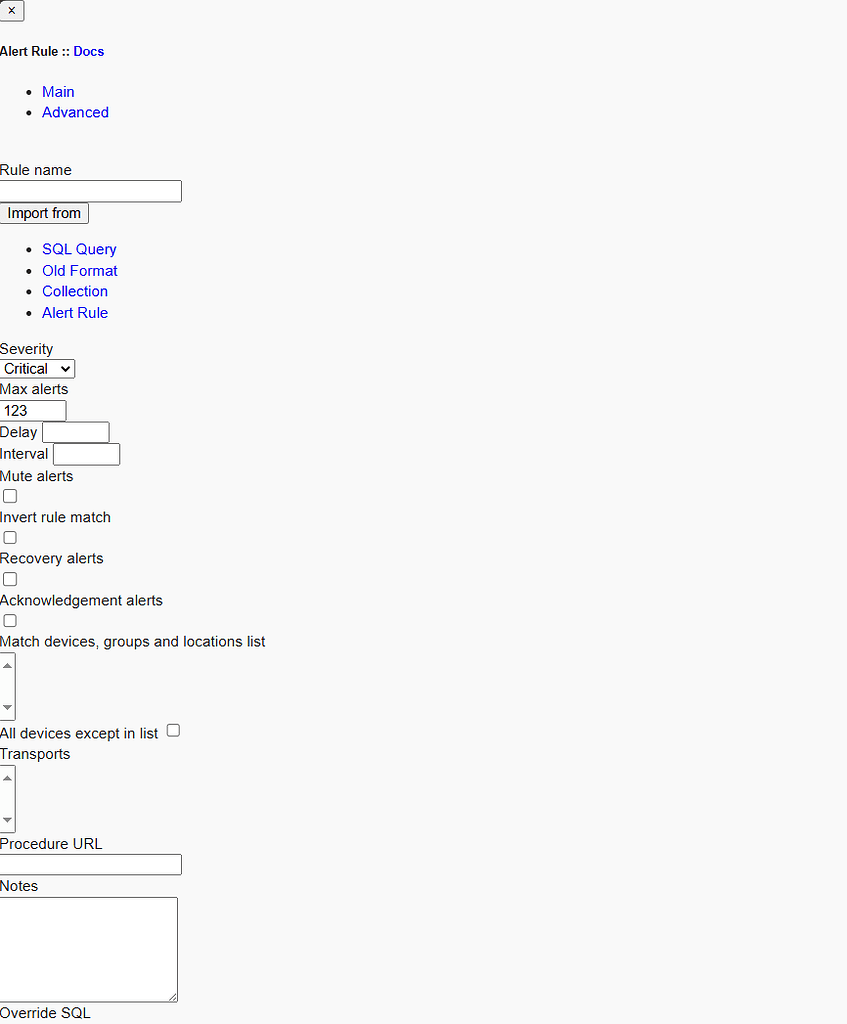 Alert Rules and Templates not rendering correctly - Help - LibreNMS ...