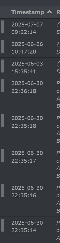 Alert window - Can't sort after timestamp - Help - LibreNMS Community